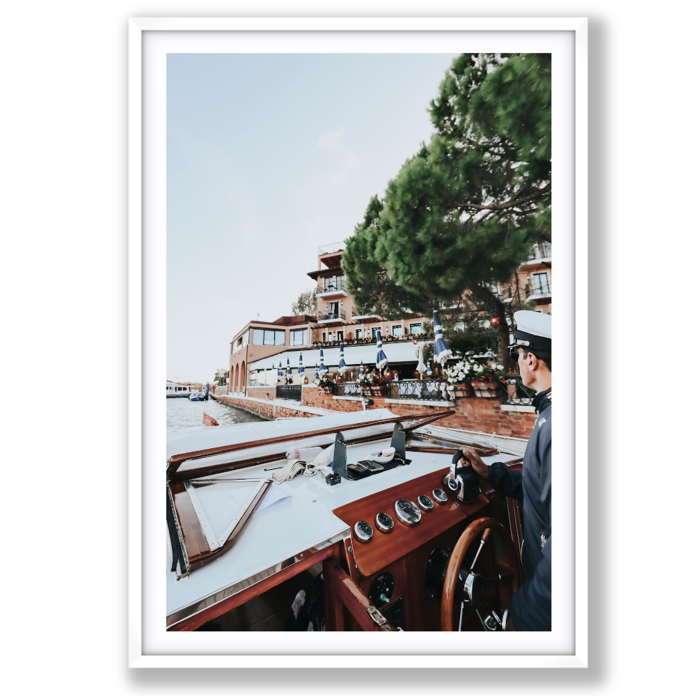 The Driver | Venice Fine Art Print | Amichi Co